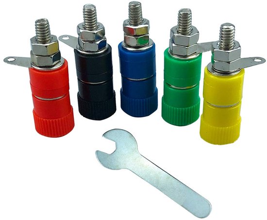 Pack of 30 Premium Banana Socket Binding Post Terminal - 4 mm Banana ...