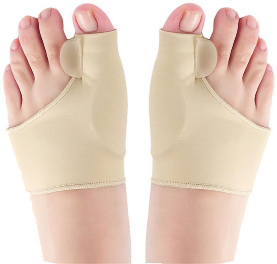 Siliconen Teenslippers voor Hallux Valgus - Teencorrector voor Comfort ...