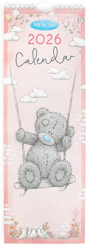 Tatty Teddy 2026 Slanke Kalender – Me to You Organisatiekalender | bol
