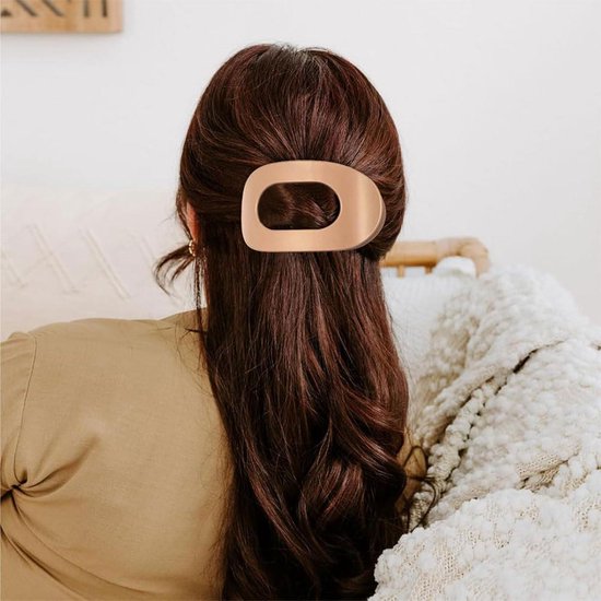 Platte haarclips voor dik en dun haar - set van 3 stuks ...