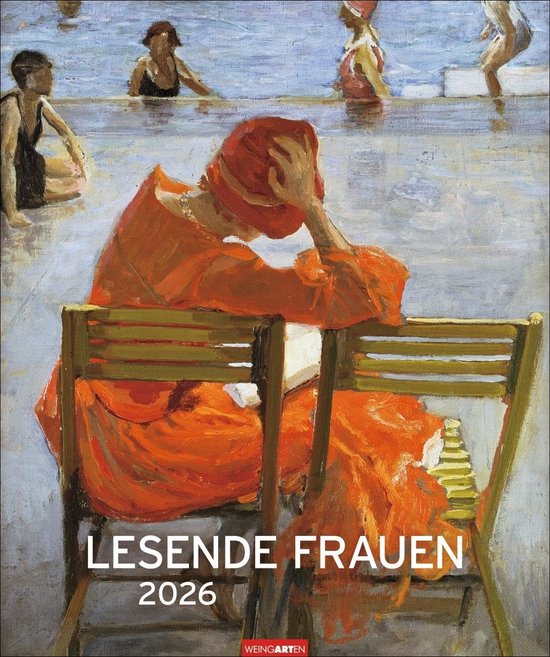 Wandkalender 2026 met Kunst van Lezende Vrouwen - Groot Formaat | bol