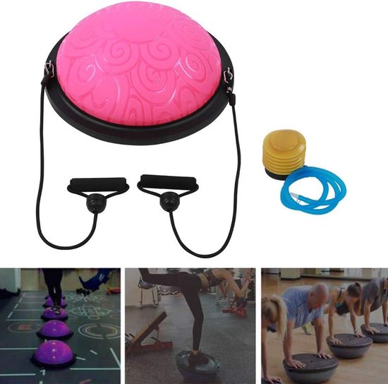 Allecta - Halve yogabal voor balanstraining en yoga-oefeningen met ...