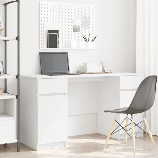Bureau – Werkplektafel – Schrijftafel – Computertafel – Desk – Wit ...