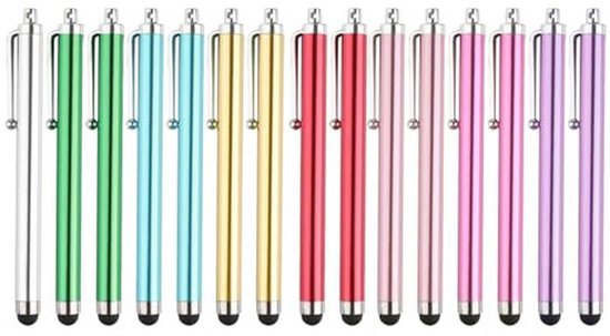 15 stuks universele touchscreen pennen voor smartphones en tablets | bol