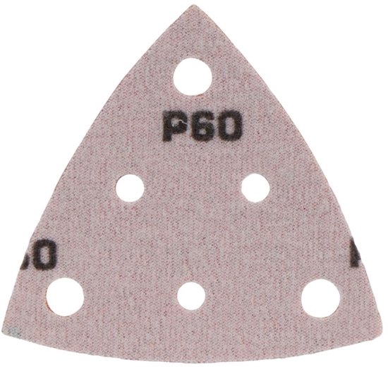 Radix - Driehoek Schuurvel - Pro - 82 x 82 x 82 mm - P60 – 6 stofgaten ...