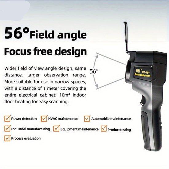 Warmtebeeldcamera – Thermische Camera – Infraroodcamera – IR Thermometer –... | bol