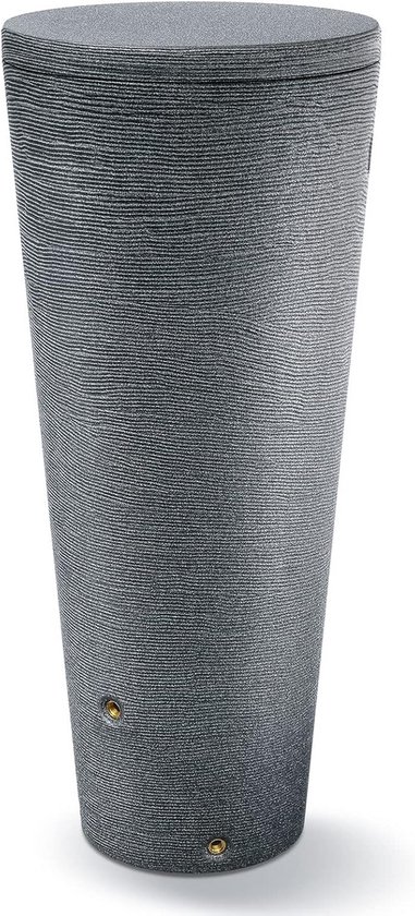 Regenton Granietgrijs 320 Liter UV-bestendig met Kindveilige Deksel en ...