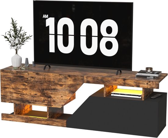 Moderne televisie kast met LED handgrepen voor tv's tot 65 inch | bol
