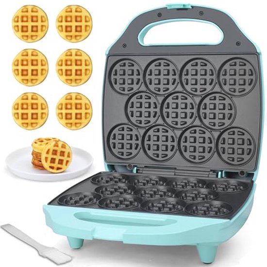 Mini Wafelijzer voor Perfecte Wafels - Multifunctioneel Compact Ontwerp ...
