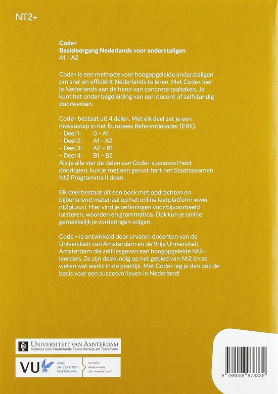 Nederlands Leren A1-A2 Deel 2 | bol