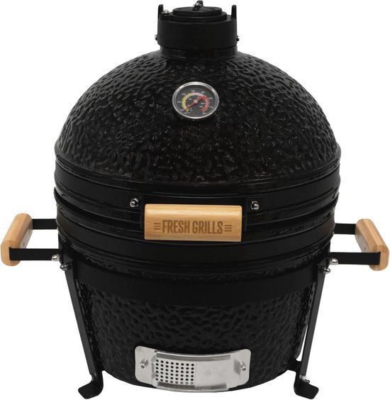 Kamado BBQ 16 Inch Keramische Grill - Houtskool Rooster met Ingebouwde ...