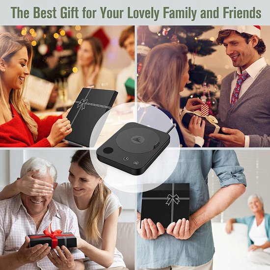 Elektrische Mokwarmer met 3 Temperatuurstanden - Modern Design | bol