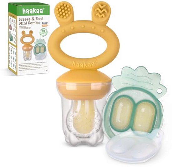 Mini Diepvriezer Baby Fruitvoer Feeder en Bijtring - Veilig en ...