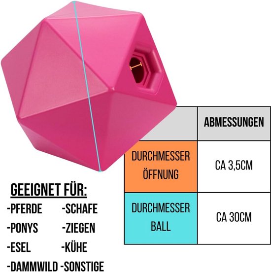 Paarden Voederbal, Werkbal, Snackbal, Treatbal | bol