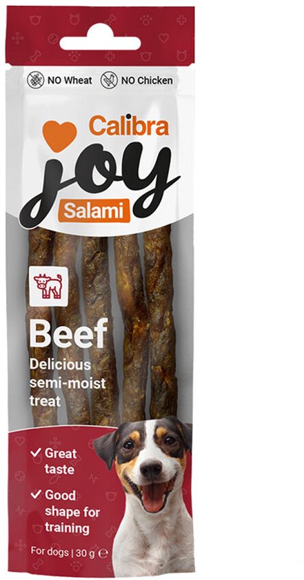 Calibra Joy Dog Salami - Rund - 3x 30 g | bol