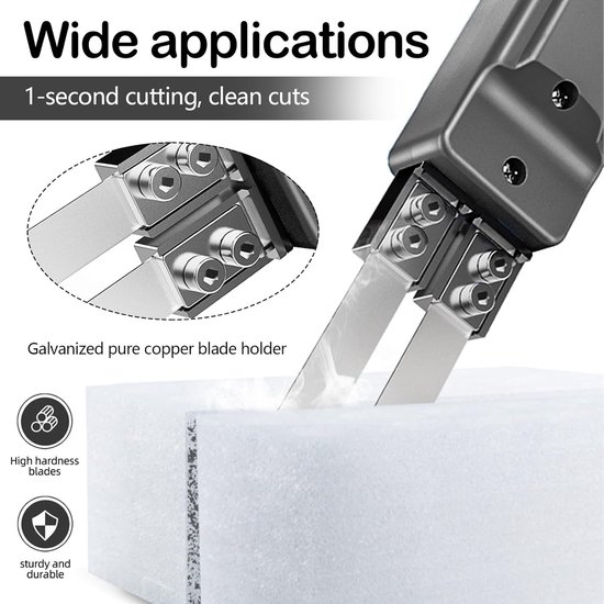 Styrofoam Cutter - Elektrische Warmte Mes - Foam Cutter met 5 Nichrome ...
