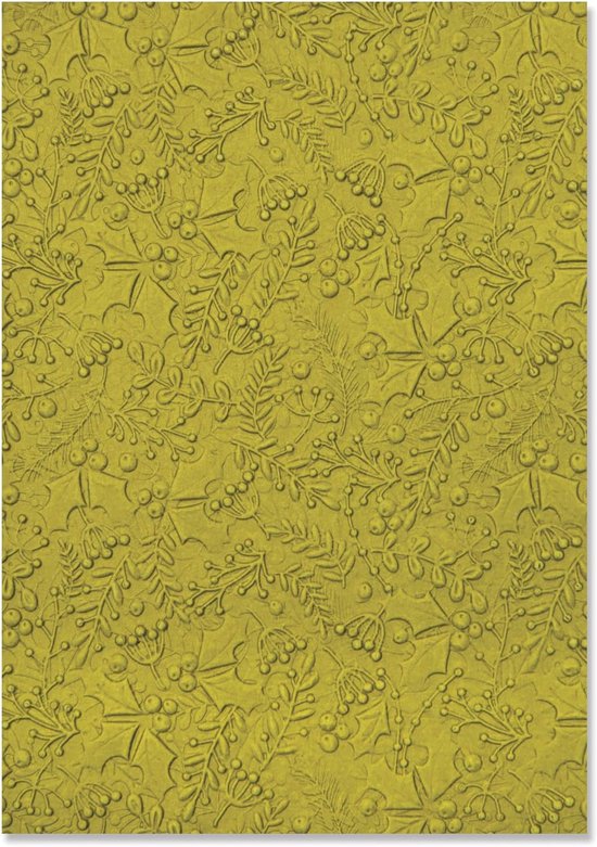 3D Embossing Folder Winter Foliage Multicolor | bol