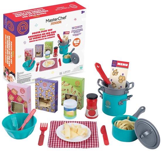 Famosa Masterchef Junior Pastaset Veelkleurig | bol