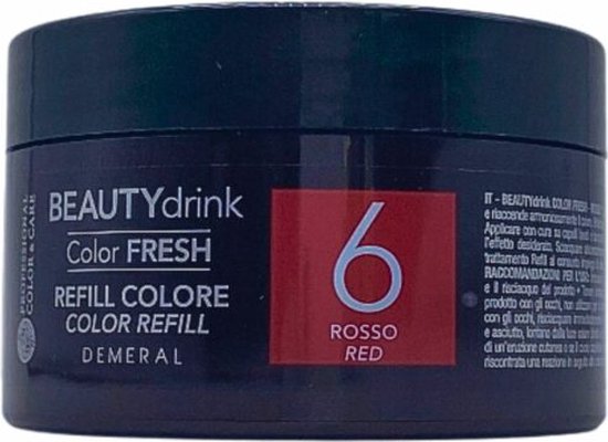Demeral Beauty Drink Color Fresh 6 Rood 200 ml | bol