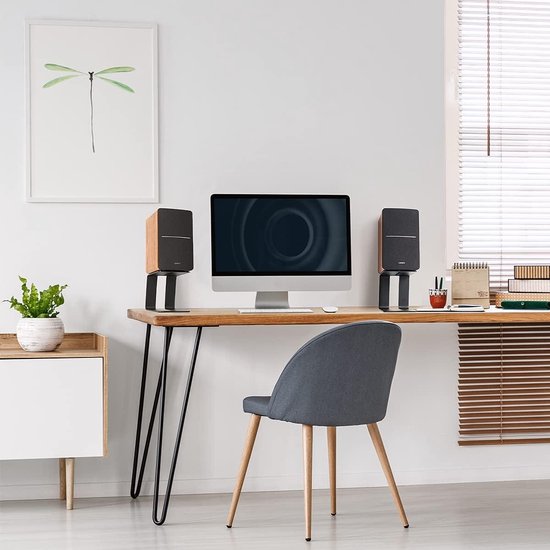 Studio Monitor Speaker Stands for Small & Medium Bookshelf Computer ...