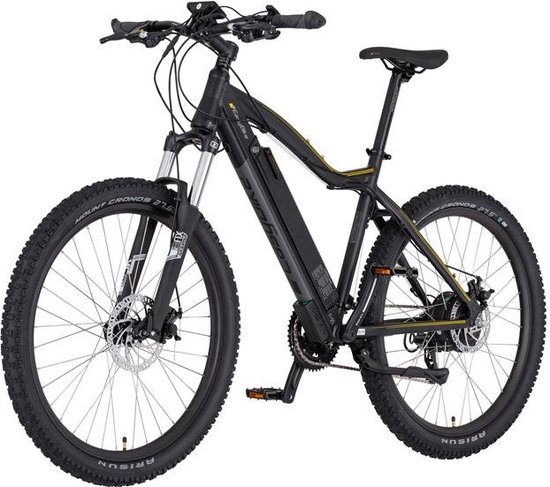 Easybike MI5 elektrische mountainbike 27,5 inch 25km/h zwart | bol