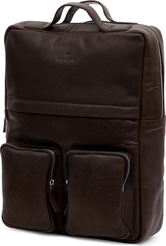 Lucleon - Heren - Bruin Leer Rugzak | bol