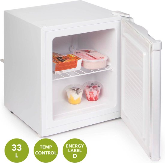 DOMO DO91102F Mini diepvriezer - Mini vriezer - D - 33 L - wit | bol