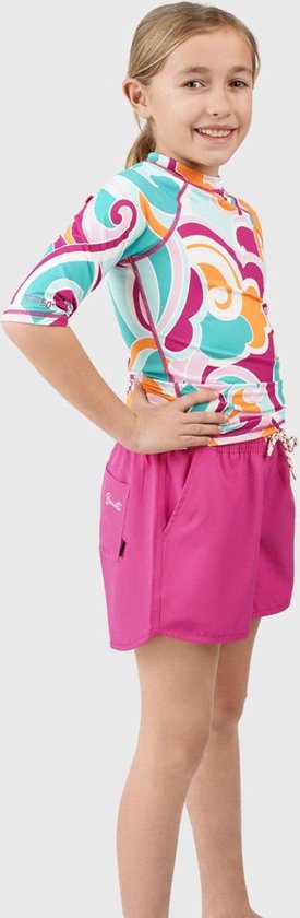 BRUNOTTI - tulya girls swim shorts - Shorts strand meisjes - Roze | bol