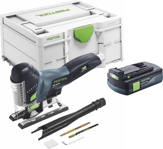 Festool CARVEX PSC 420-Basic accu-pendelzaag 18 V 120 mm borstelloos ...