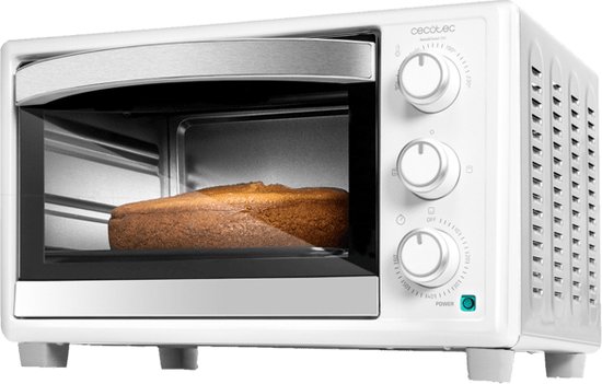 Cecotec Bake&Toast 2300 23 l 1500 W Wit Grill | bol