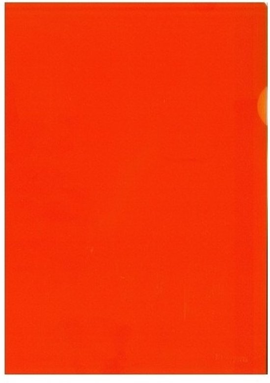 30x stuks documenten Insteekmapjes - oranje - A4 formaat - 21 x 30 cm ...