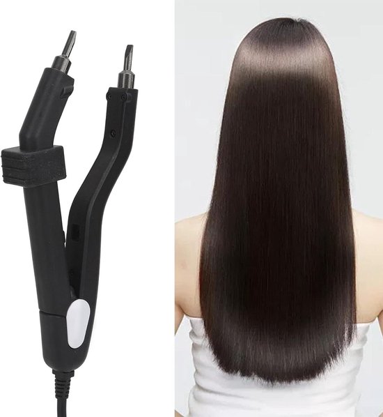 Professionele Heat Tong voor Fusion Hair Extensions - Haarverlenging ...