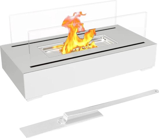 Tafelhaard Ethanol binnen buiten - verwarmende tafelvuur woonkamertafel ...