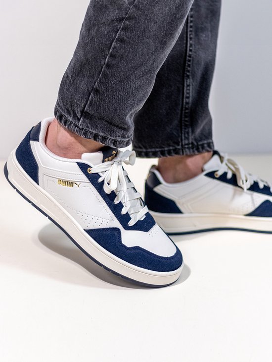 Puma Court Classic SD Sneakers Laag - Blauw - Maat 45 | bol