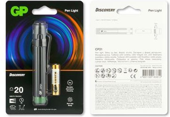 GP LED Pen Zaklamp 20Lm | bol