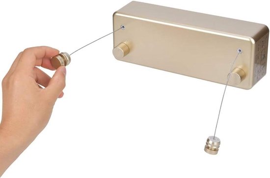 Retractable Dual Lines Indoor Clothesline - Clothes Drying Line for ...