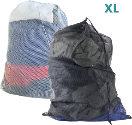 Nordix Waszak Groot XL - 60 x 90 CM - 2 stuks - Wit en Zwart ...