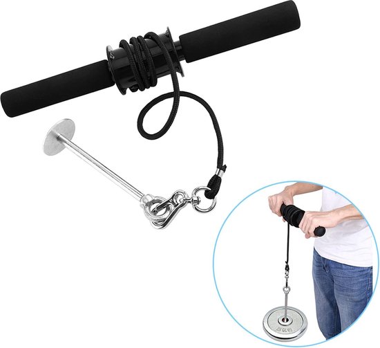 Onderarm pols roller - onderarm blaster voor workout - oefenaar met ...