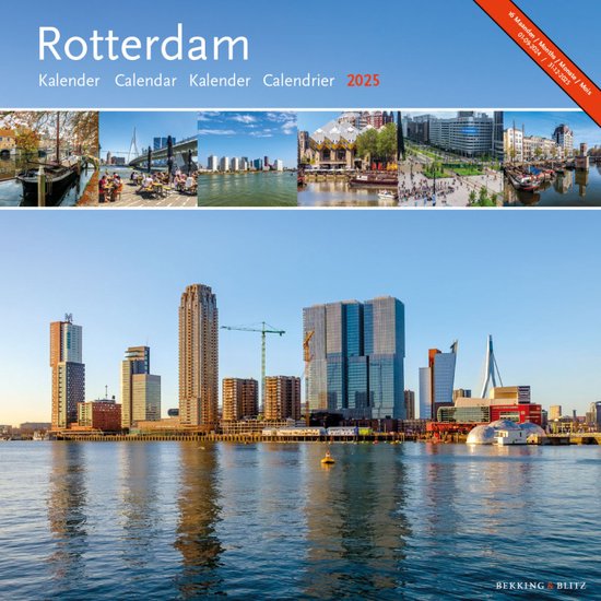 Rotterdam maandkalender 2025 | bol