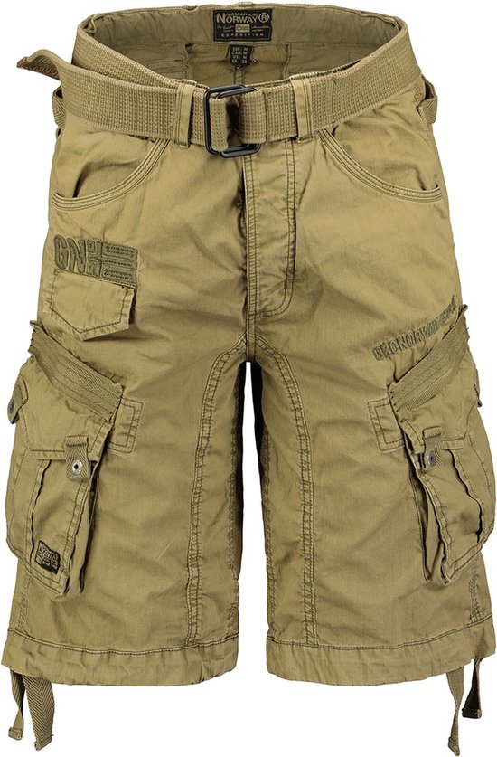 Geographical Norway Shorts Panoramique Basic Men 318 Mastic-M | bol