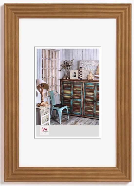 Grado houten frame 40 x 60 cm - eikenhouten afwerking - hoogwaardige ...