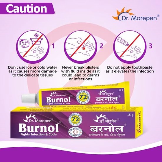 BURNOL Brandwonden zalf – Tube van 15 gram crème | bol