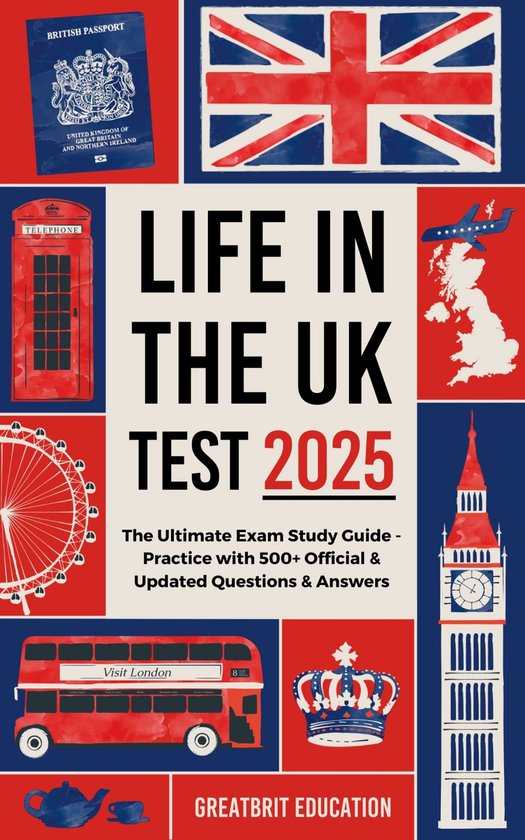 Life in the UK Test 2025 (ebook), GreatBrit Education | 9781916815353 ...