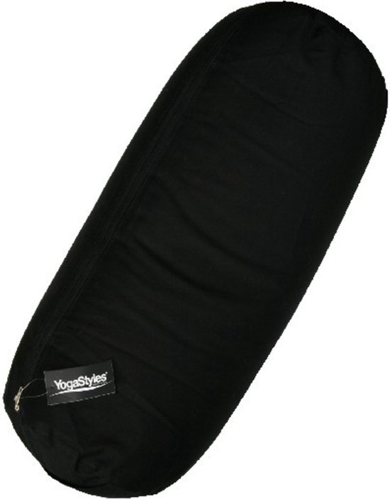YogaStyles Bolster Zwart XL | bol