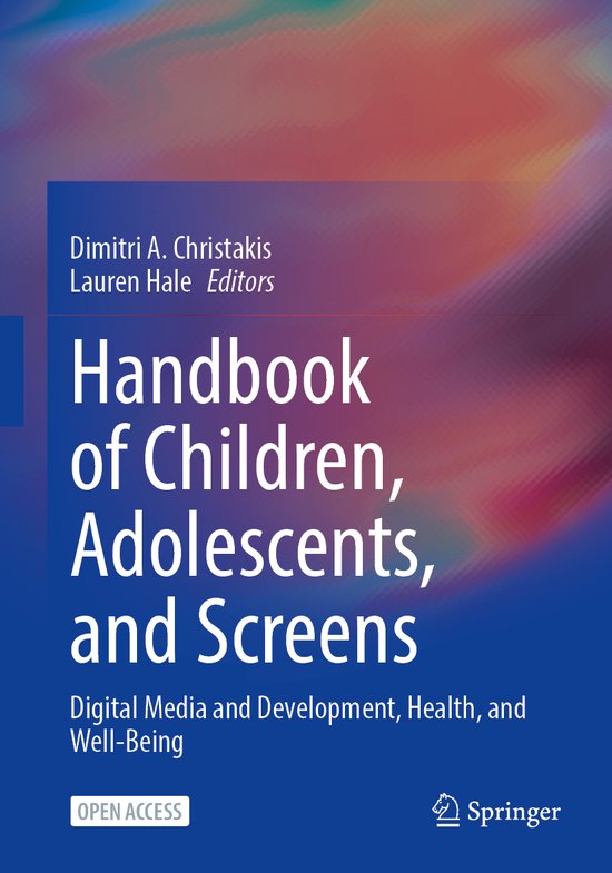Handbook of Children, Adolescents, and Screens | 9783031693618 | Boeken ...