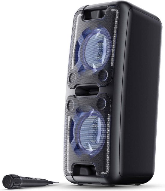 Haut-parleur de fête Sharp PS-920 avec Bluetooth, USB et batterie | bol