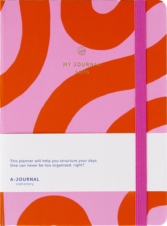 My Journal Agenda 2025 - Flow Roze | bol