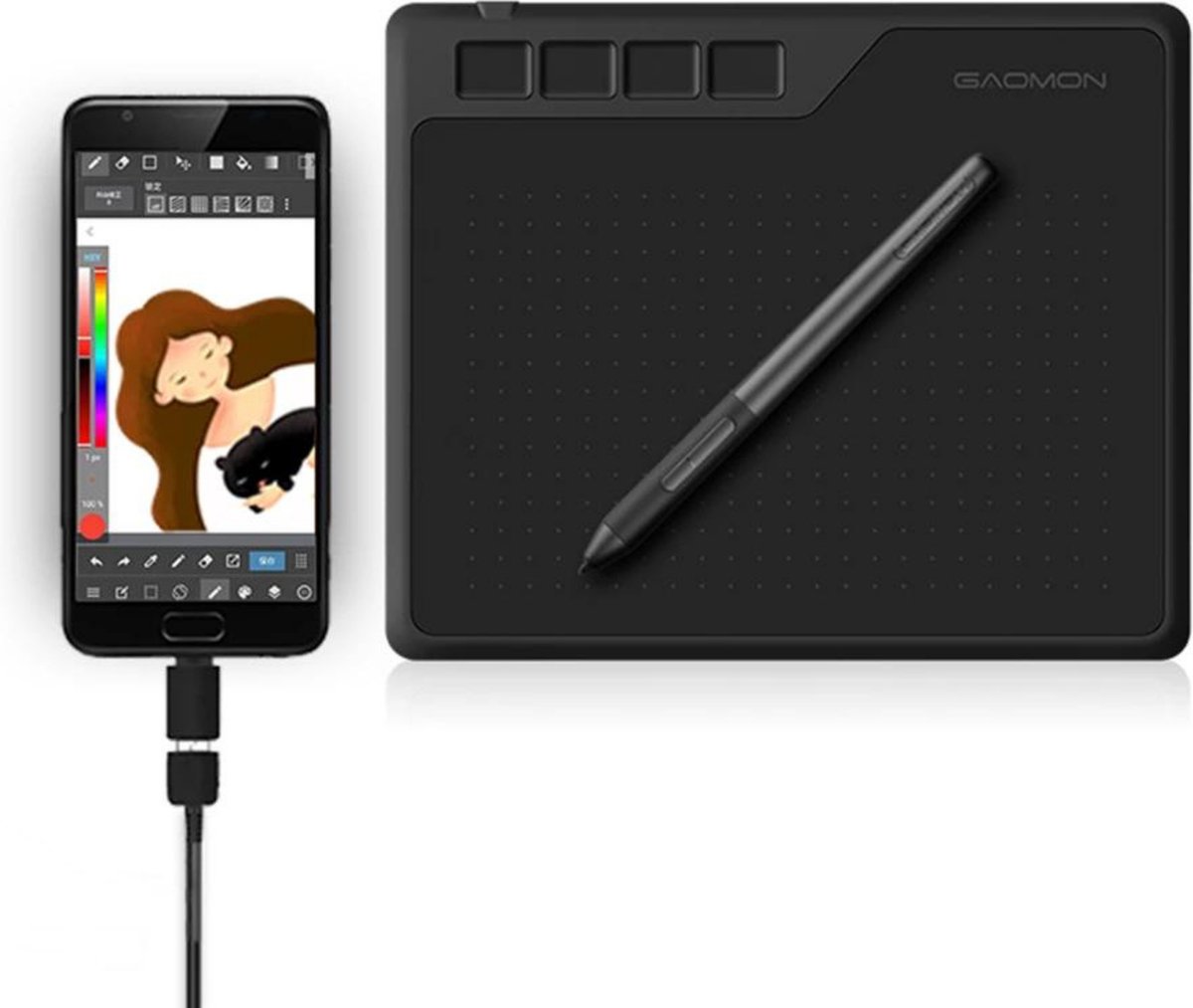 Gaomon - Digitale tekentablet - Grafische Tablet - Tekenbord - Kids ...