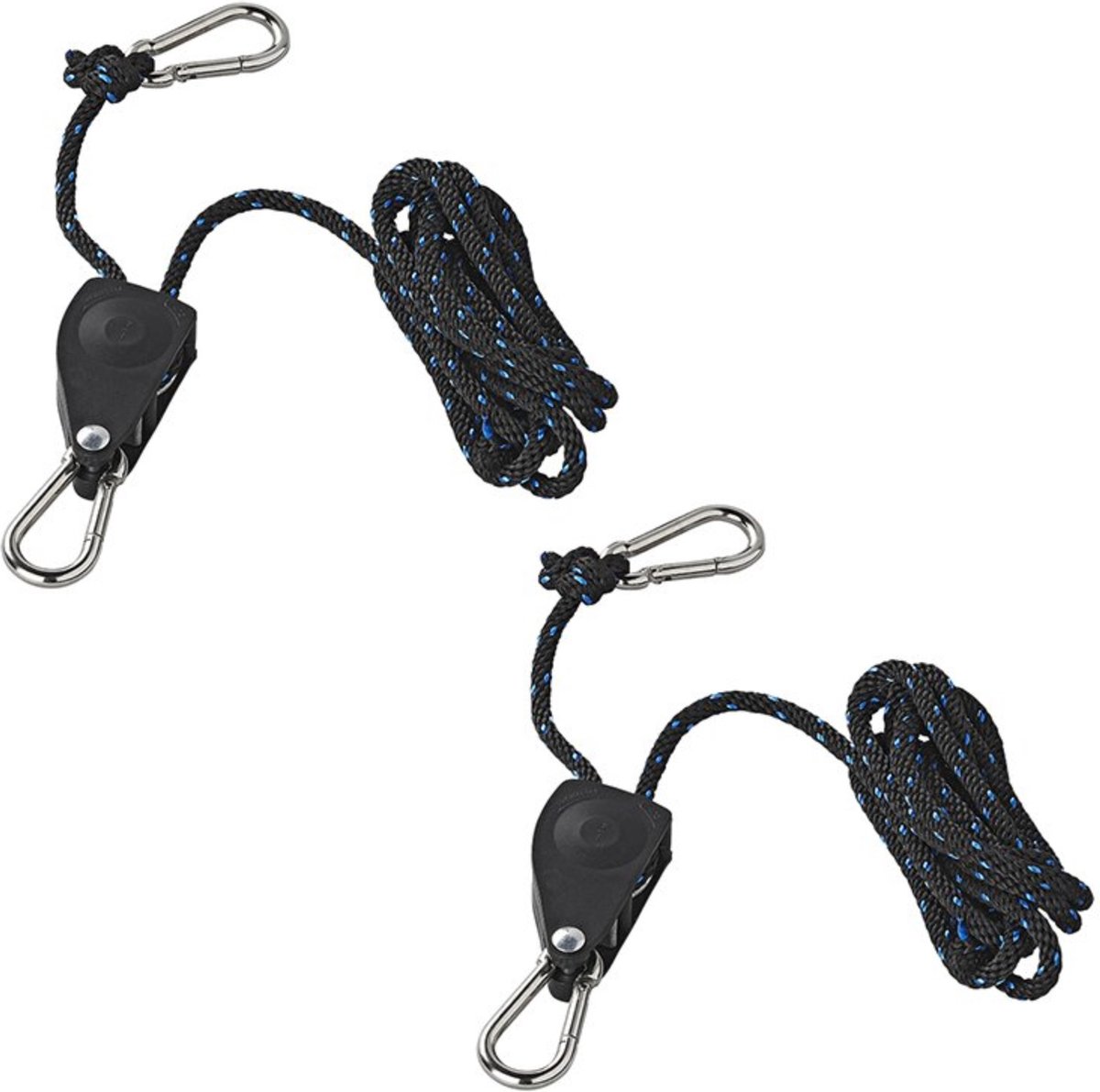 Pro Plus Takel met Ratel en Touw - Capaciteit 136 kilo - 3 mm x 2.5 ...