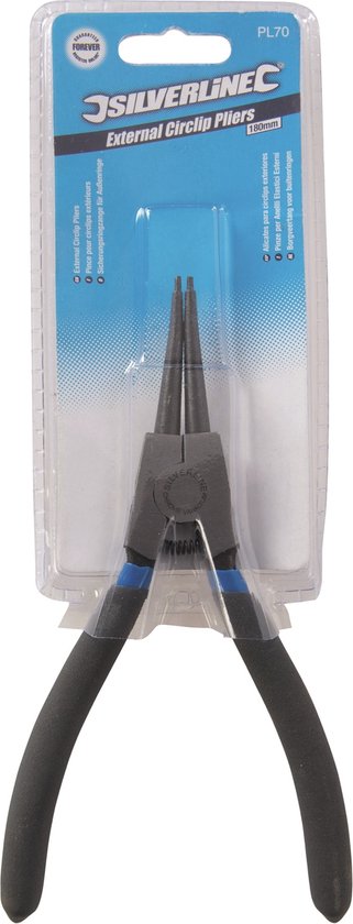 Silverline Borgveertang - Seegerringtang voor Buitenringen - 180 mm ...